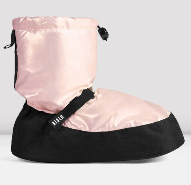 Bloch - Metallic Warm Up Booties - Child (IM009KBM) - Pink Metallic ...