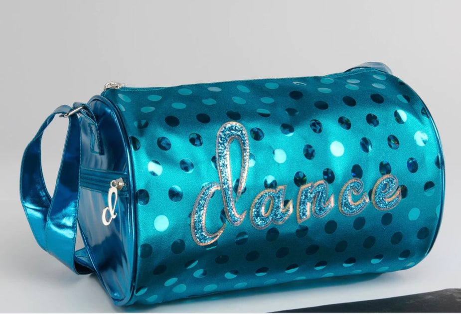 Danz N Motion - Dance Dot Duffel (B20517) - Turquoise – Carolina Dancewear