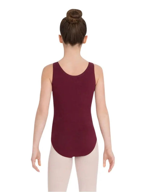 Capezio - High-Neck Tank Leotard - Child (CC201C) - Burgundy – Carolina ...